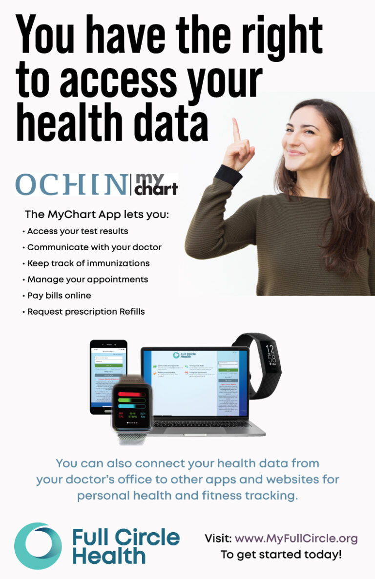 MyChart – Patient Portal – Full Circle Health